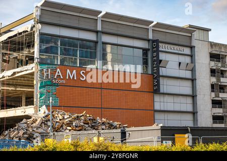 Debenhams departnent store demolition in redevelopment of Ocean ...