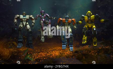 Transformers One (2024) directed by Josh Cooley and starring Chris ...
