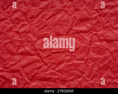 Scarlet red paper texture with bold, layered elements and a rough ...