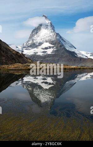 The Magnificent Matterhorn features its iconic, pyramid-like peak ...