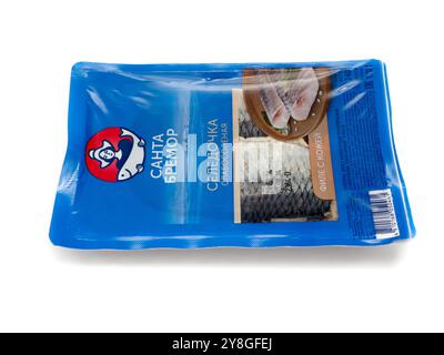 Santa Bremor Lightly salted herring, fillet with skin Stock Photo - Alamy