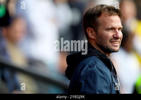 Watford manager Tom Cleverley before the Sky Bet Championship match at ...