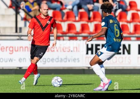 Amsterdam - Jafar Bynoe of Jong Sparta Rotterdam during the twelfth ...