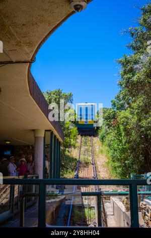 Vertical photo of The Flying Dutchman Funicular, also known as the Cape ...