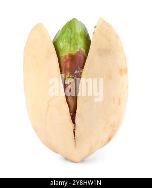 One tasty pistachio nut isolated on white Stock Photo - Alamy