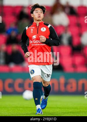 Eindhoven - Shunsuke Mito of Sparta Rotterdam, Nokkvi Thorisson of ...