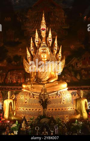 The Naga Prok Buddha image in the Naga Prok temple is considered to be ...