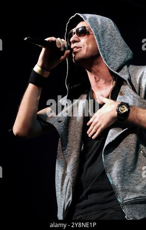 Milan Italy 20/11/2012 :Marracash, Italian rapper ,during the live ...