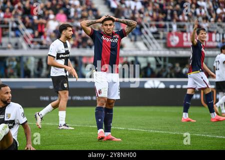 Santiago Castro (Bologna Fc) disappointed portrait after the match ...