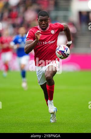 Bristol City's Sinclair Armstrong during the Sky Bet Championship match ...