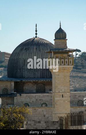 The Al-Aqsa Mosque, also known as the Qibli Mosque or Qibli Chapel, is ...