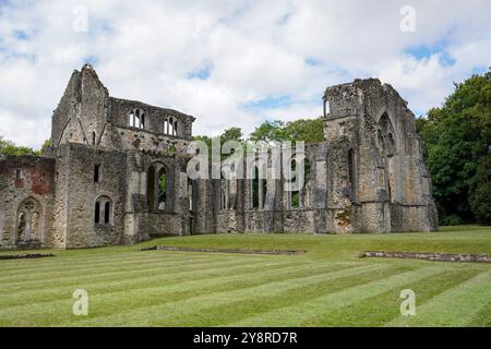 Ruins of Netley Abbey, a late medieval Cistercian monastery near ...