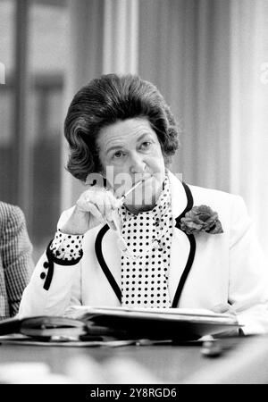 LADY BIRD JOHNSON (1912-2007) as wife of US President Lyndon B. Johnson ...