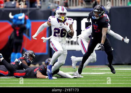 Buffalo Bills running back Ty Johnson (26) celebrates after scoring a ...