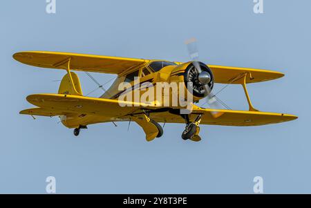 Beech Model 17 Staggerwing Stock Photo - Alamy