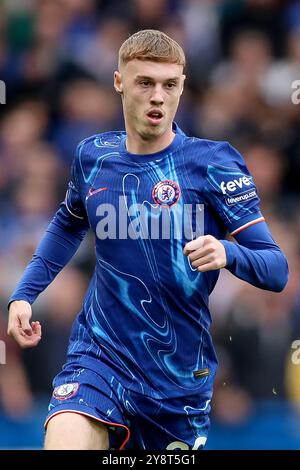 Chelsea's Cole Palmer during the Premier League match at Craven Cottage ...