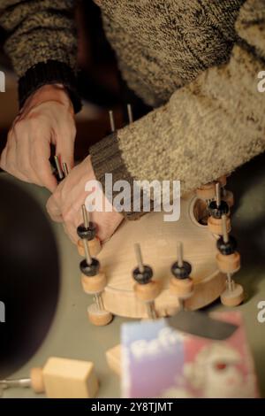 In Torino there's a baroque violin making school. One of the oldest in ...