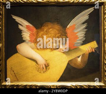 Musical Angel, by Rosso Fiorentino, 1521, Uffizi Gallery, Florence ...