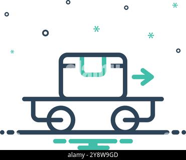 Icon for carry, haul Stock Vector Image & Art - Alamy