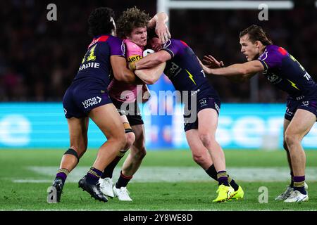 Harry Grant of the Storm during the NRL Round 1 match between the ...