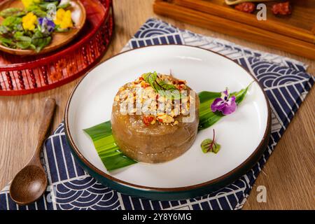 Eight Treasure Rice Pudding (Ba Bao Fan） Babao rice Stock Photo - Alamy