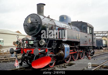 1178 steam locomotive on the Nene Valley Railway in 1990 Stock Photo ...