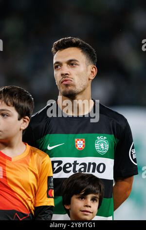 Pedro Goncalves of Sporting CP seen in action during UEFA Champions ...