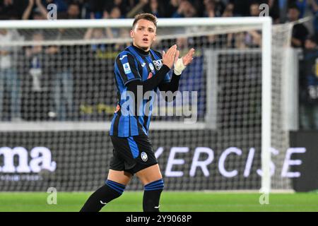 Mateo Retegui (Atalanta Bc) greetings during Atalanta BC vs Bologna FC ...