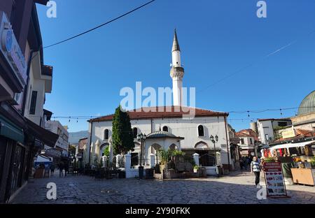A view of the historic Murat Pasha Mosque built during the Ottoman ...