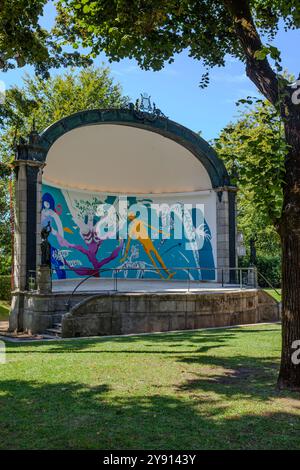 The iconic Concha Acústica (Acoustic Shell or bandstand) and its ...