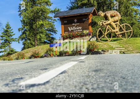 Route des Grandes Alpes, pass Col du Telegraph, Departement Savoie ...