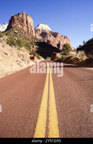Beautiful shot of Zion National Park Springdale USA Stock Photo - Alamy