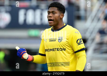 Zion Suzuki of Parma Calcio during the 17th day of the Serie A ...