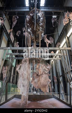 Open Wound by Mire Lee on display in the Turbine hall at The Tate ...