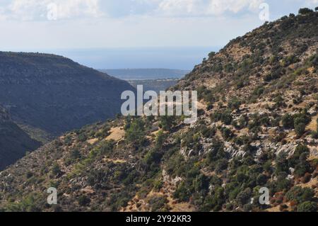 Prastio nature path. A beautiful nature trail winding through forests ...