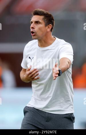 Marcel Rapp (Holstein Kiel, Trainer) im Sky Interview, Einzelbild ...