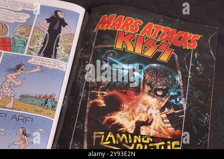 Mars Attacks Popeye IDW comic book cover Stock Photo - Alamy