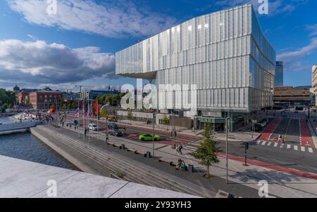 New Central Library (Oslo Public Library) (Deichman Library) and Opera ...