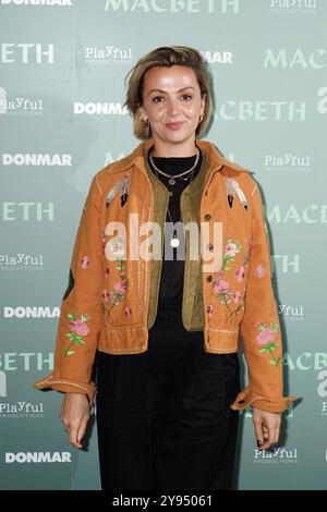 Lisa McGrillis attends the West End opening night of Macbeth at the ...