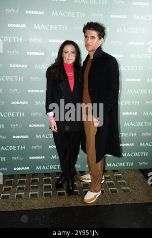 London, UK. Raza Jaffrey and Lara Pulver at Mastercard sponsored 2025 ...
