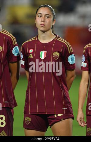 Giulia Dragoni of A.S. Roma Femminile is in action during the 20th day ...