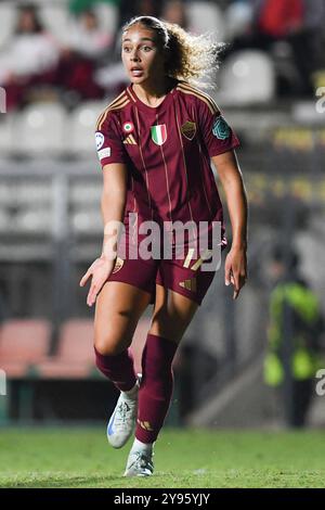 Alayah Pilgrim of A.S. Roma Femminile is in action during the 17th day ...