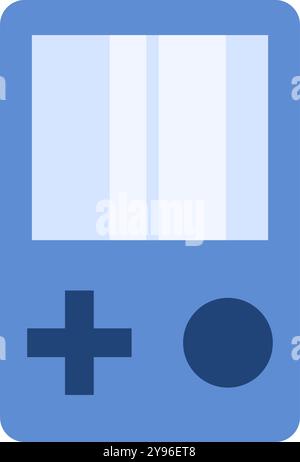 blue modern video game control Stock Vector Image & Art - Alamy