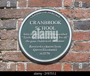 Cranbrook, Kent, UK. Cranbrook School - co-educational state boarding ...