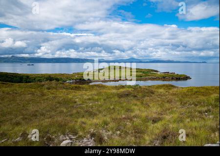View of Ardban, Applecross peninsular, Applecross, Scottish Highlands ...