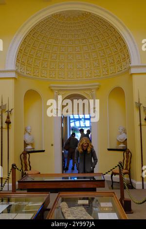 The Armoury Hall at Inveraray Castle, Inveraray, Scotland, UK Stock ...