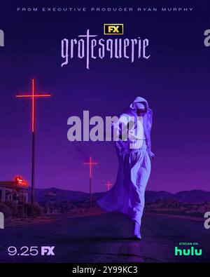 Grotesquerie tv show poster Stock Photo - Alamy