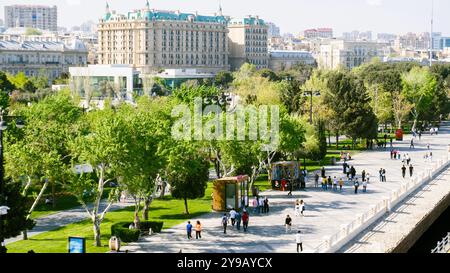 Welcome, Spring! Baku, Azerbaijan Stock Photo - Alamy