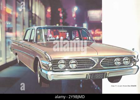Edsel for 1960 - Vintage press car advertising Stock Photo - Alamy