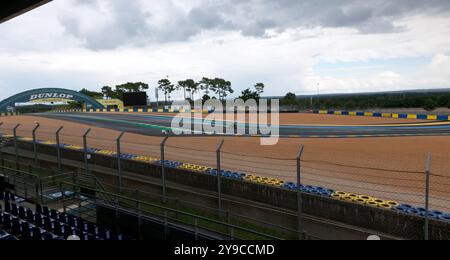 The famous Dunlop Bridge on the The Bugatti Circuit, located within the ...